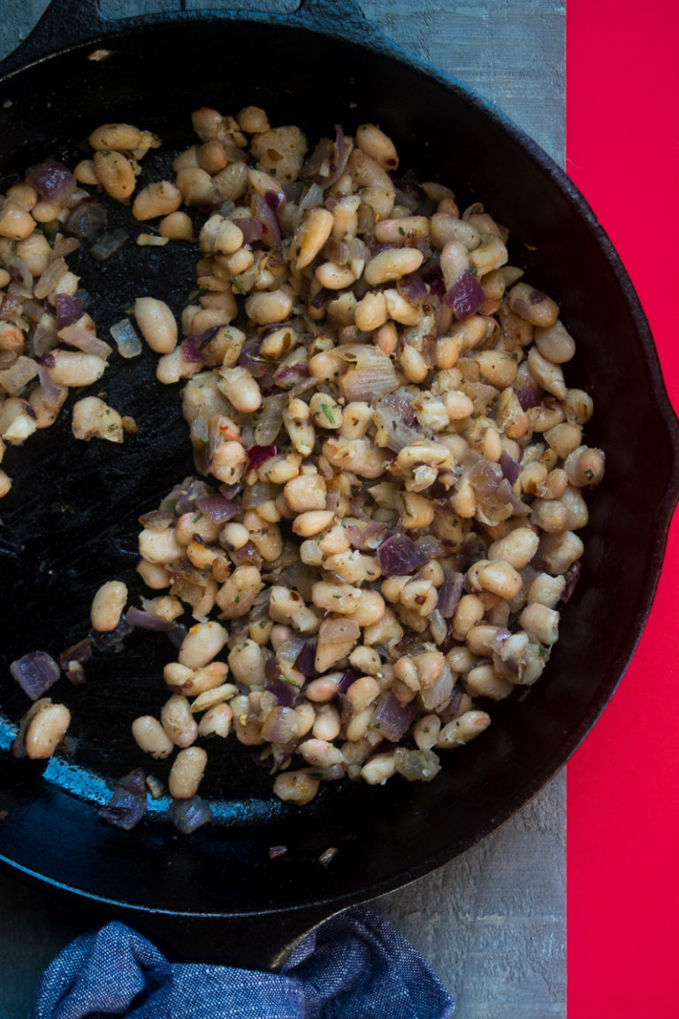 Smashed beans on toast with poached egg · Cook Eat Laugh